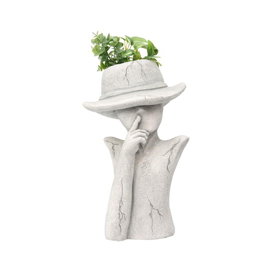 Willow & Silk Indoor/Outdoor Graceful Lady Planter