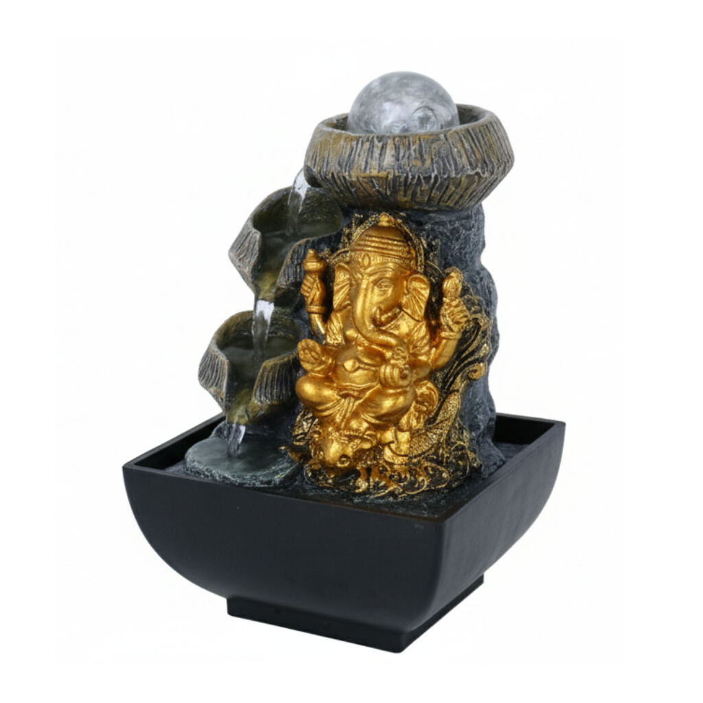 Willow & Silk Auric Wisdom Ganesha 14x14x20cm